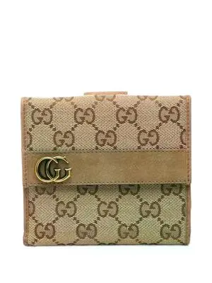 Gucci 2000-2015 Gg Canvas Trifold Compact Wallet Small Wallets