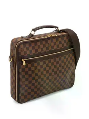 LOUIS VUITTON 2008 Porte Ordinateur Sabana Patterned Briefcase