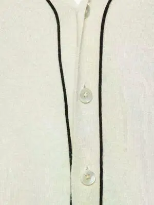 Max Mara Contrast-trim Button-front Cardigan