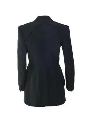 Alexander McQueen Cut-out Single-breasted Blazer