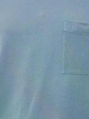 Hermès Pique-knit Chest-pocket T-shirt
