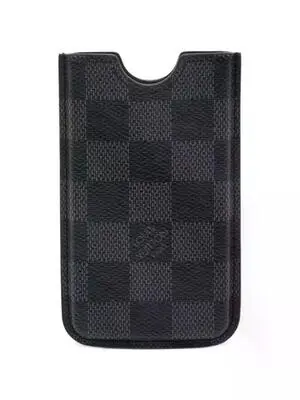 LOUIS VUITTON Damier Graphite Canvas Phone Case