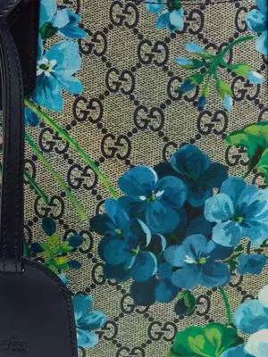 Gucci Blooms Gg Supreme Reversible Tote Bag