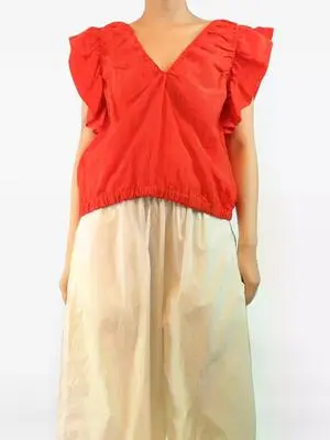 Victoria Beckham Ruffled Top