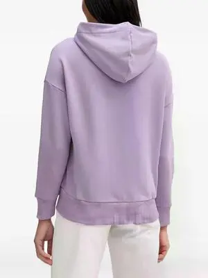 Marc O'polo Drop Shoulder Hoodie - Purple
