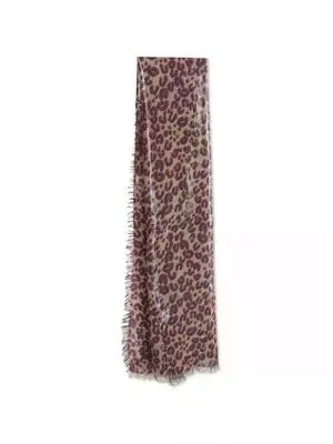 LOUIS VUITTON X Stephen Sprouse Leopard-print Stephen Sprouse Scarf