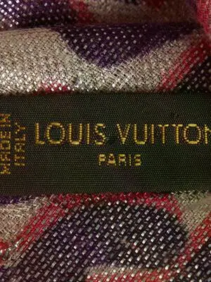 LOUIS VUITTON X Stephen Sprouse Leopard-print Stephen Sprouse Scarf