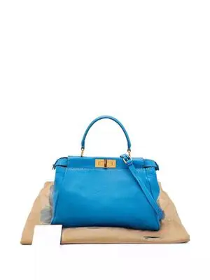 Fendi Medium Peekaboo Selleria Tote Bag