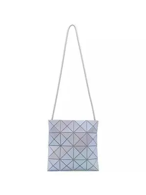 Issey Miyake Lucent Geometric-panel Shoulder Bag - Blue