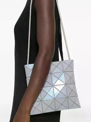 Issey Miyake Lucent Geometric-panel Shoulder Bag