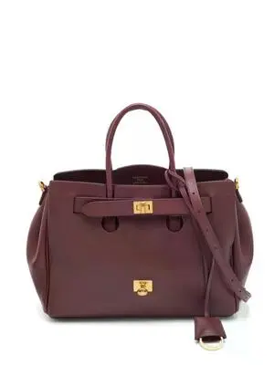 Balenciaga Small Bel Air Tote Bag - Red