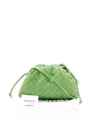 Bottega Veneta The Pouch Intrecciato Shoulder Bag