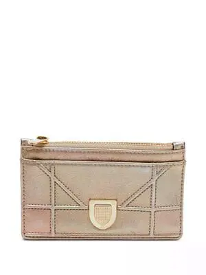 Dior 2019 Diorama Card Holder - Gold