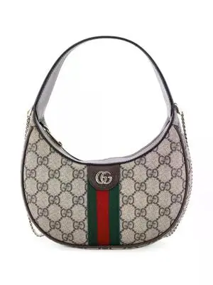 Gucci Ophidia Gg Coated Canvas Small Hobo Bag