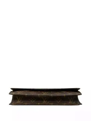 LOUIS VUITTON 1991 Monogram Pochette Rabat 23 Clutch Bag