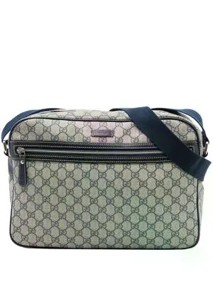 Gucci 2016-2026 Gg Supreme Crossbody Bag - Neutrals