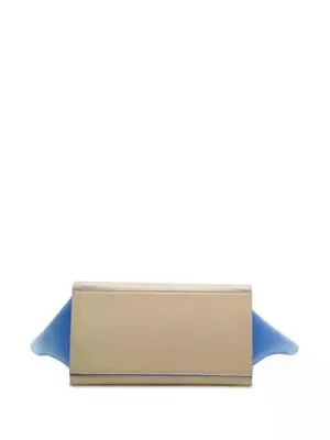 Celine 2014 Small Bicolor Leather Trapeze Satchel