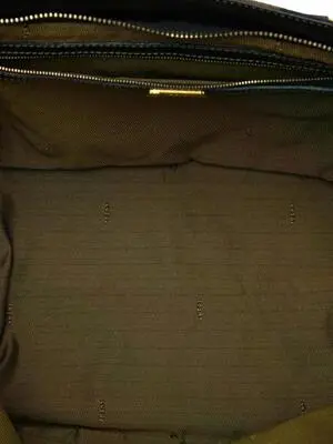 Fendi Pequin Canvas Tote Bag