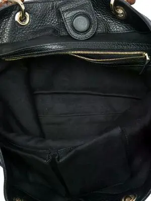 Gucci Calfskin Bamboo Shopper Satchel