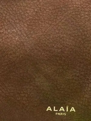 Alaïa Le Teckel Leather Tote Bag