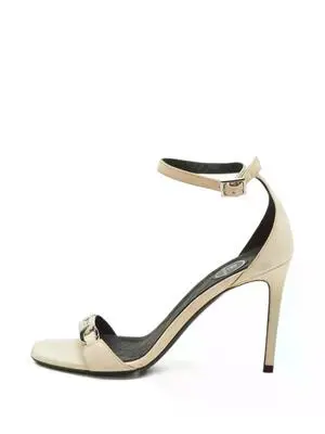 Balmain B-chain Strap Sandals