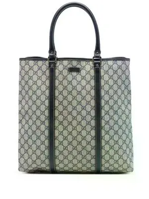 Gucci Gg Supreme Joy Vertical Tote Bag - Neutrals