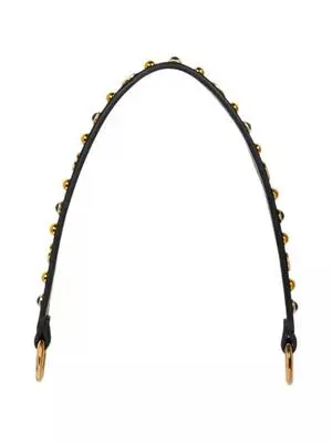Etro Suede Bag Handle With Jewel Studs