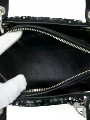 Dior 2013 Medium Sequins Lady Satchel