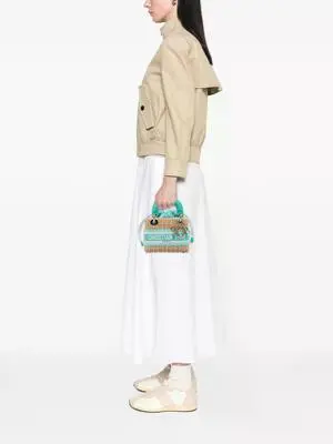 Dior Mini Wicker Lady Satchel - Neutrals