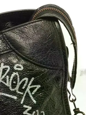 Balenciaga Graffiti Classic City Shoulder Bag