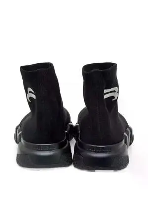 Balenciaga Speed Knit Sneakers - Black