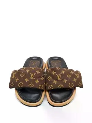 LOUIS VUITTON Pool Pillow Monogram Slide Sandals