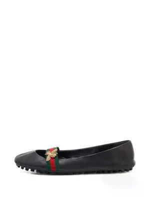 Gucci Bayadere Bee Ballet Flats