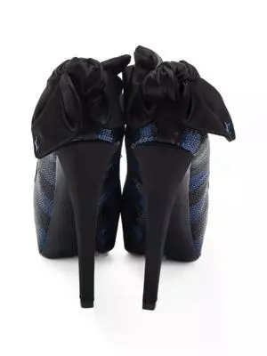 LOUIS VUITTON Sequin-embellished Peep-toe Sandals
