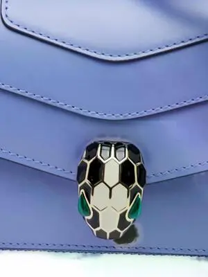 BVLGARI Small Serpenti Forever Shoulder Bag - Blue