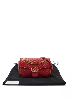 Gucci Gg Marmont Matelassé Cross Body Bag