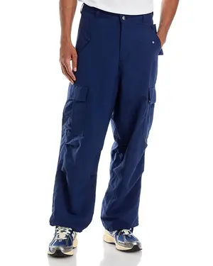 R H U D E Nylon Parachute Cargo Pants