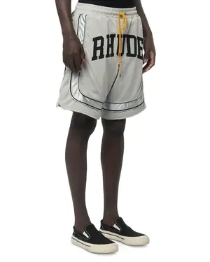 R H U D E Baggy 10.5 Logo Drawstring Shorts