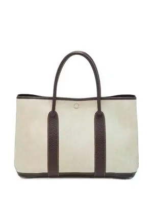 Hermès 2002 36 Garden Party Shoulder Bag - Neutrals