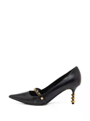Valentino Garavani Rockstud Pointed-toe Pumps - Black