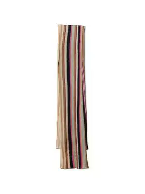 Missoni Striped Knit Scarf - Neutrals