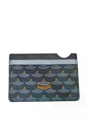 FAURÉ LE PAGE Leather Card Holder - Blue
