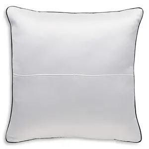 KUTNIA Silk Road Solid Kutnu Pillow White