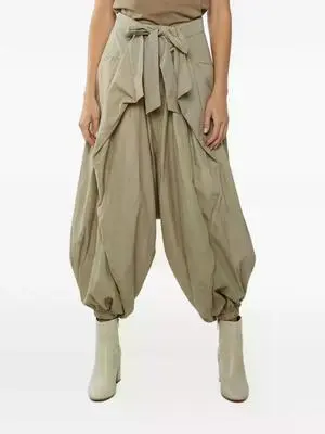 Balmain Sargon Draped Trousers