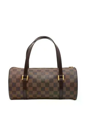 LOUIS VUITTON Papillon 26 Damier Ebene Tote Bag
