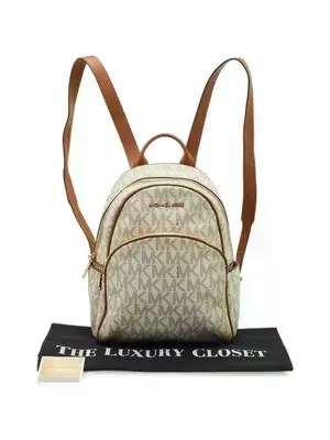 Michael Kors Jet Set Monogram Backpack