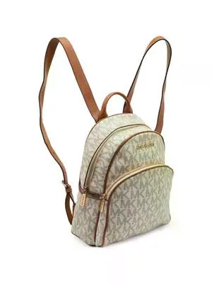 Michael Kors Jet Set Monogram Backpack - Neutrals