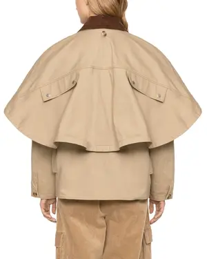 Sea Tristan Double Layer Cape Jacket