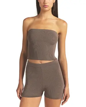 SKIMS Refined Knit Tube Top - Amethyst