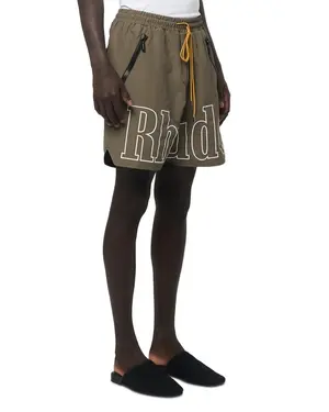R H U D E 7.8 Drawstring Logo Shorts